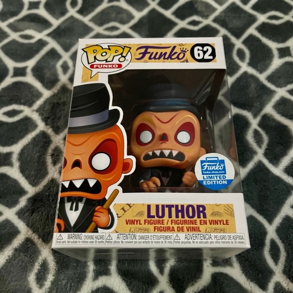 Funko | Accessories | Funko Pop Luthor 62 Funko Limted Edition ...